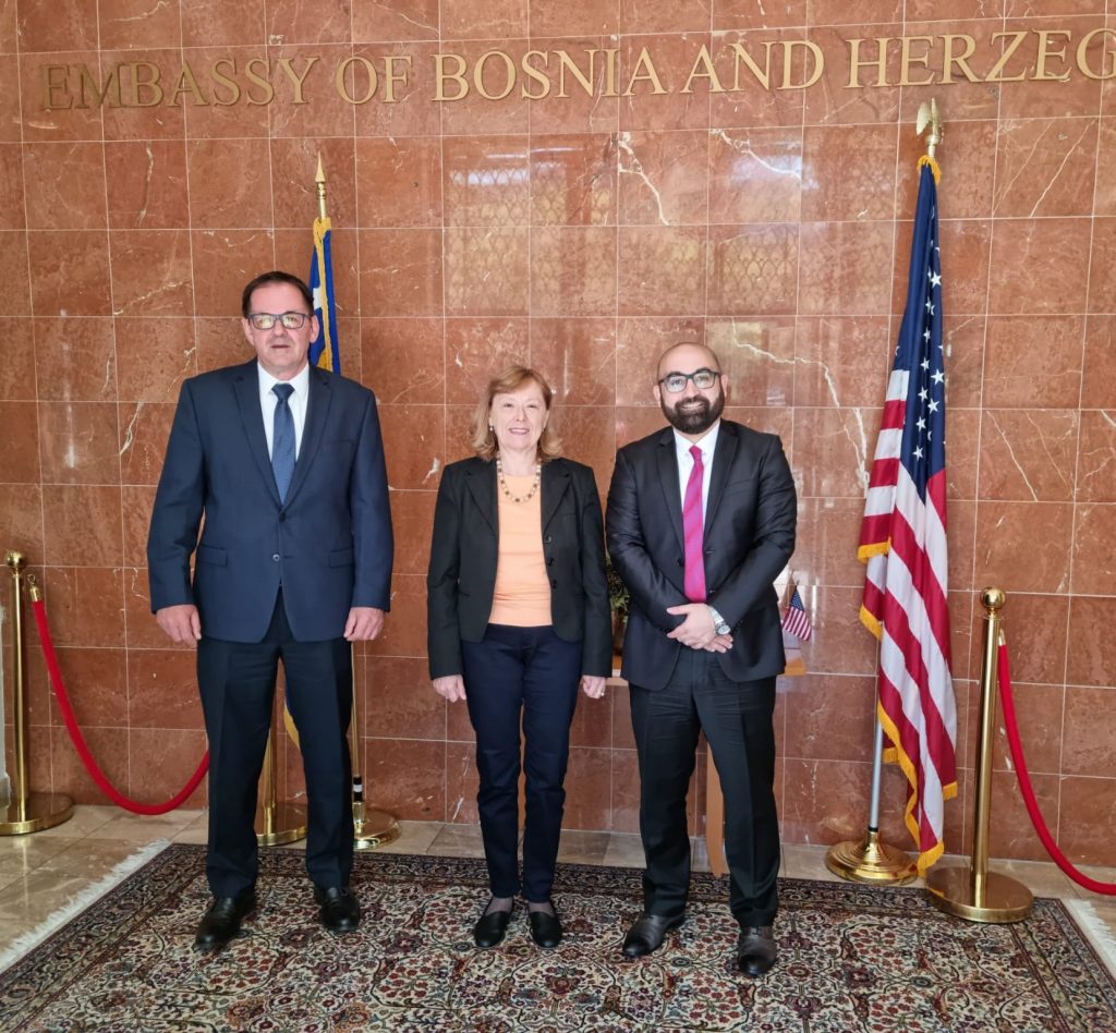 Zamjenik ministra finansija i trezora BiH Muhamed Hasanović u posjeti ...